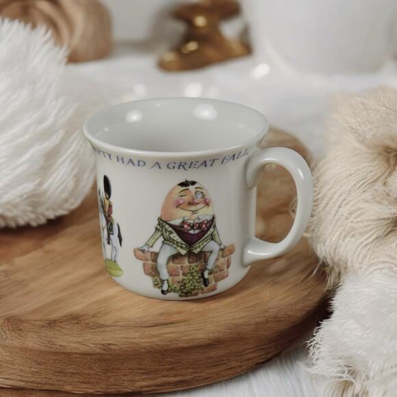 Queens | Dining | Queens Humpty Dumpty Mug Kings Horses Kings Men ...